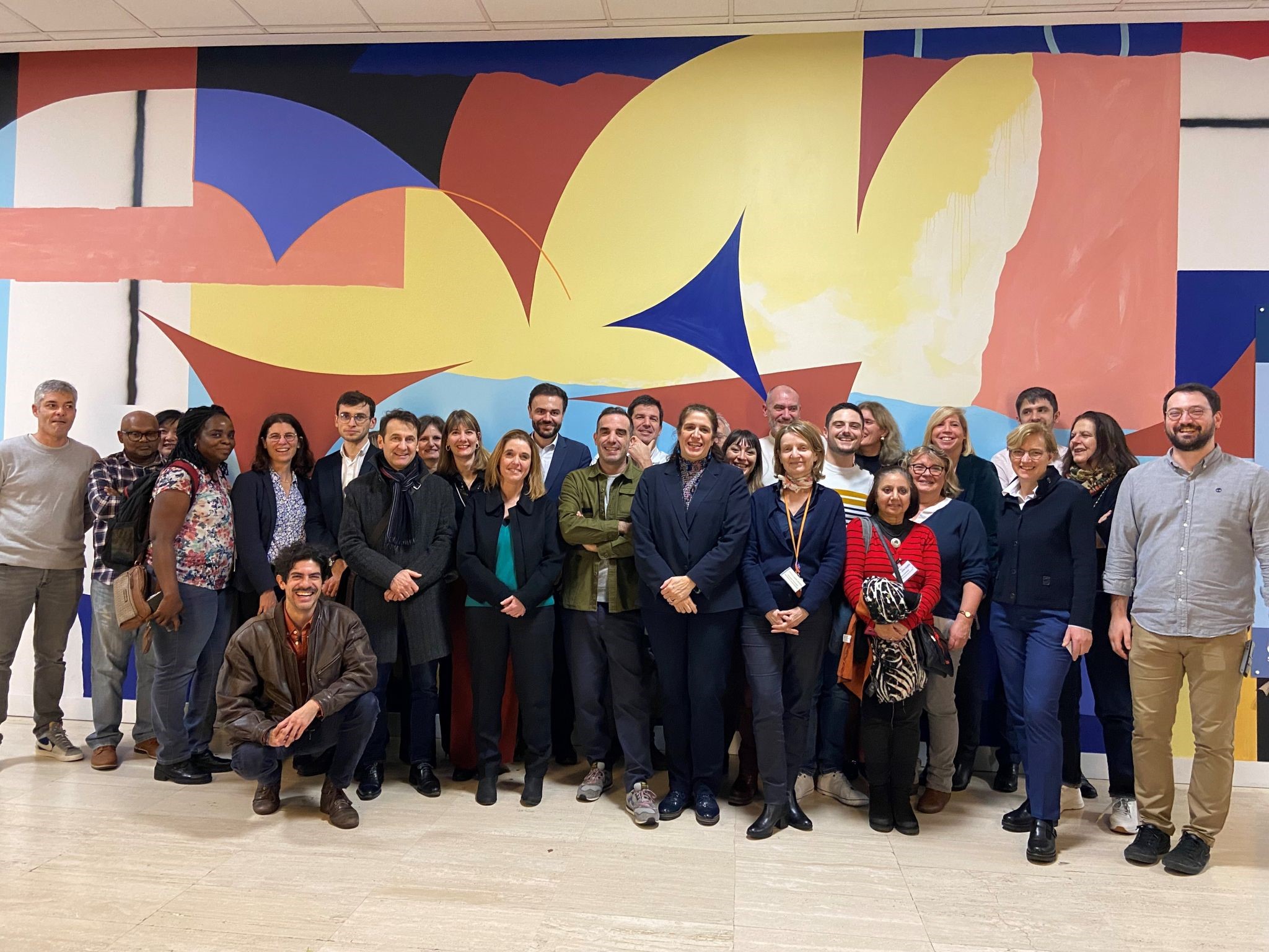 Une nouvelle fresque pour le hall de l'Hôpital - Hôpital Jean Jaurès